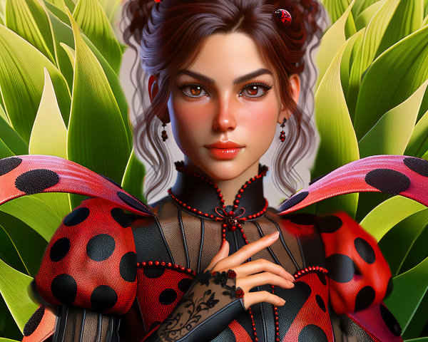 She became a Ladybug. | Deep Dream Generator
