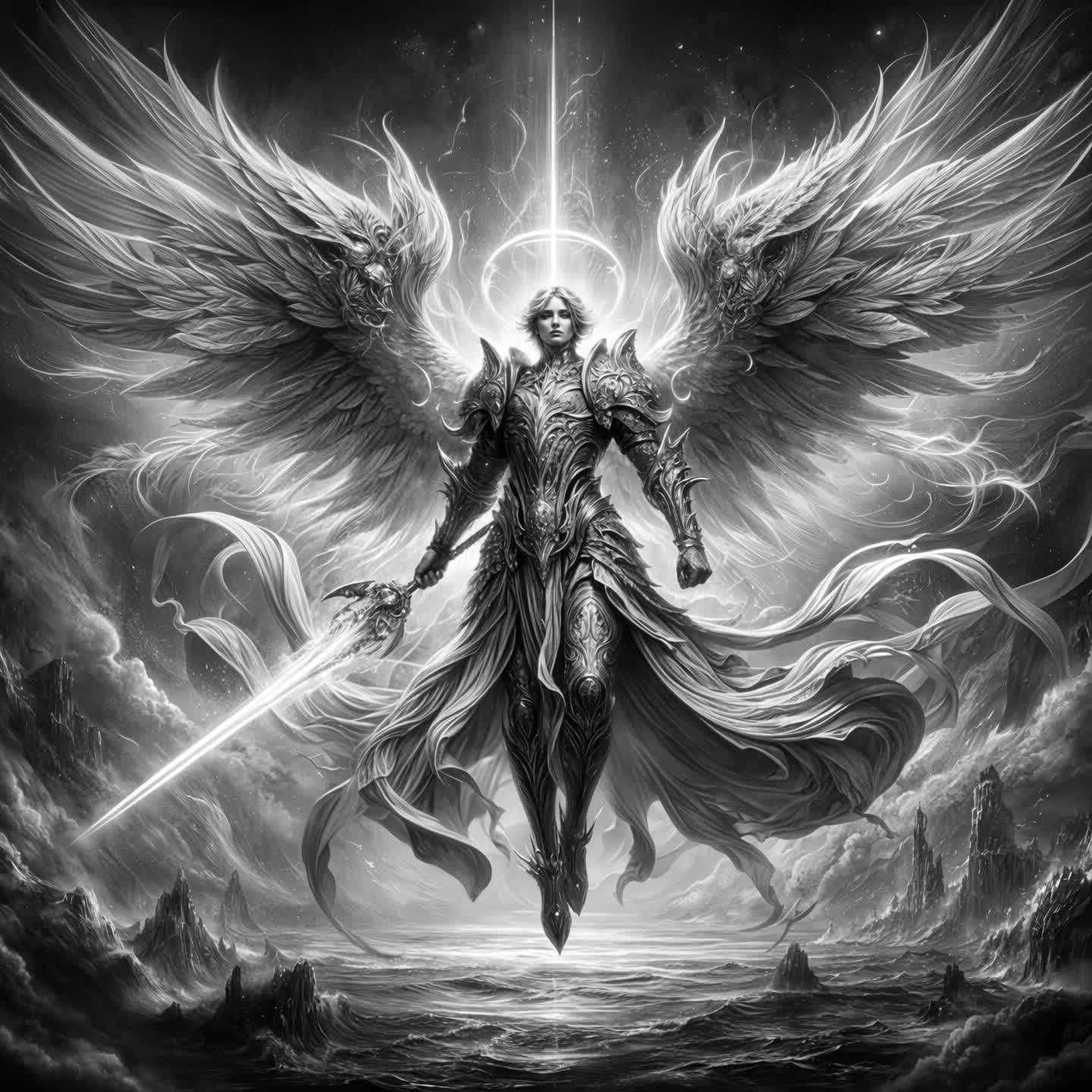 Warrior Angel | Deep Dream Generator