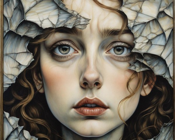 Veiled Gaze | Deep Dream Generator