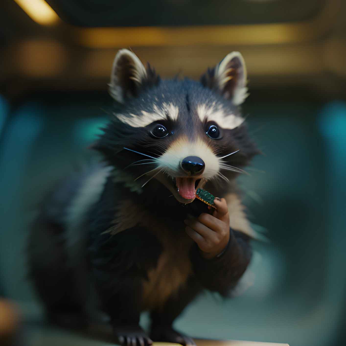 Racoon | Deep Dream Generator