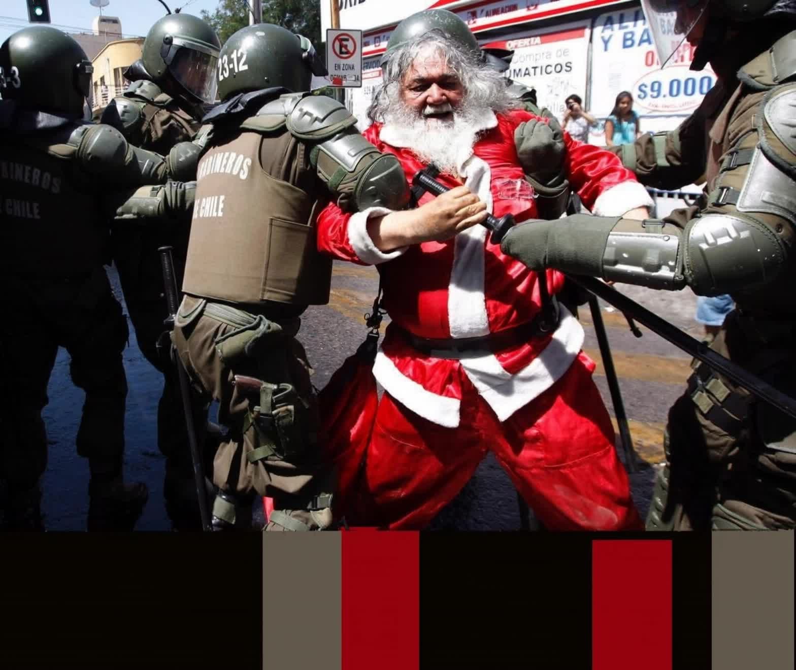 Santa Battles Military Police About Epstein Files Redactions as He ...